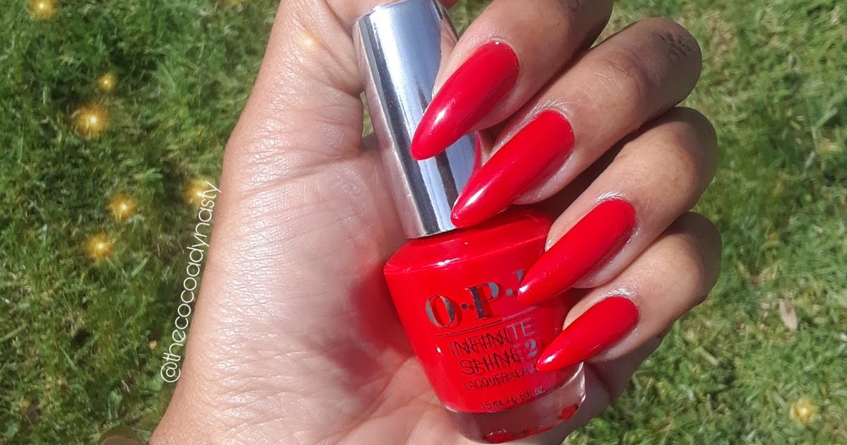 The Cocoa Dynasty: OPI Infinite Shine 2: Unrepentantly Red