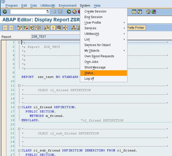 Menu Exit - LearnSapAbap