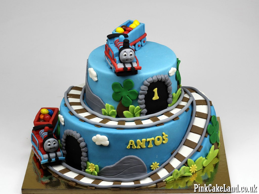Thomas The Train Birthday Cake