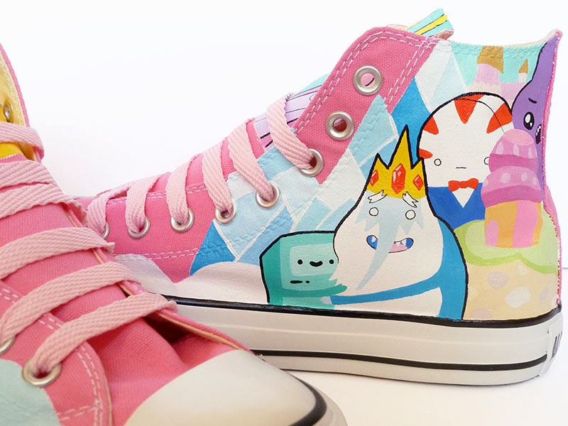 Pony Chops: Adventure Time Converse - The land of Ooo