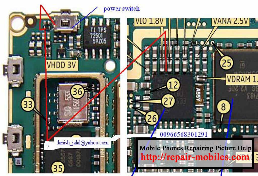 MOBI HELP: N91 Power Button Switch Ways Jumpers