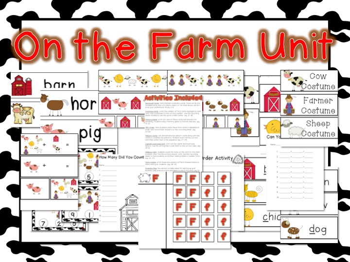 On the Farm Unit | creating & teaching