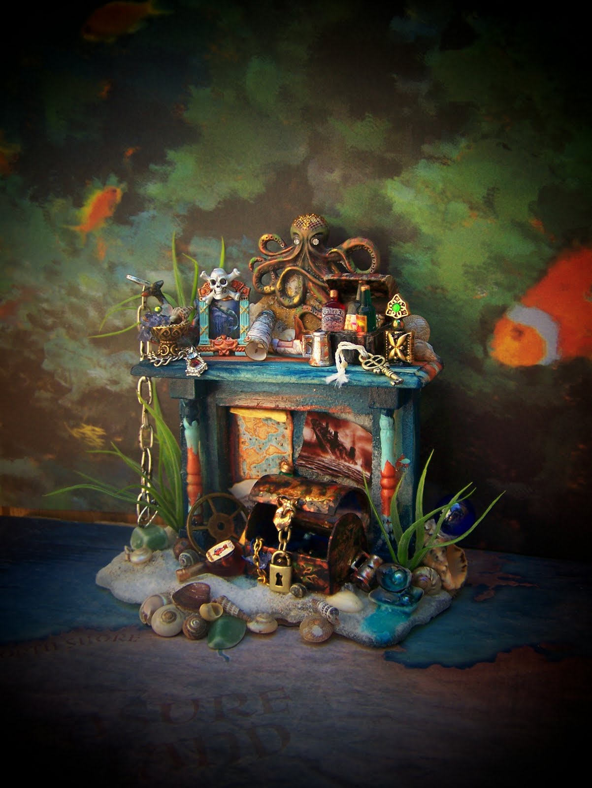 19th Day Miniatures Works in Progress: Dollhouse Miniature Steampunk ...