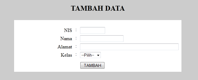 Cara Membuat Form Login dan Perintah Insert, Update, Delete Dengan PHP ...
