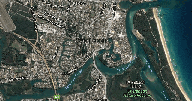 Tweed Heads Map Free Download