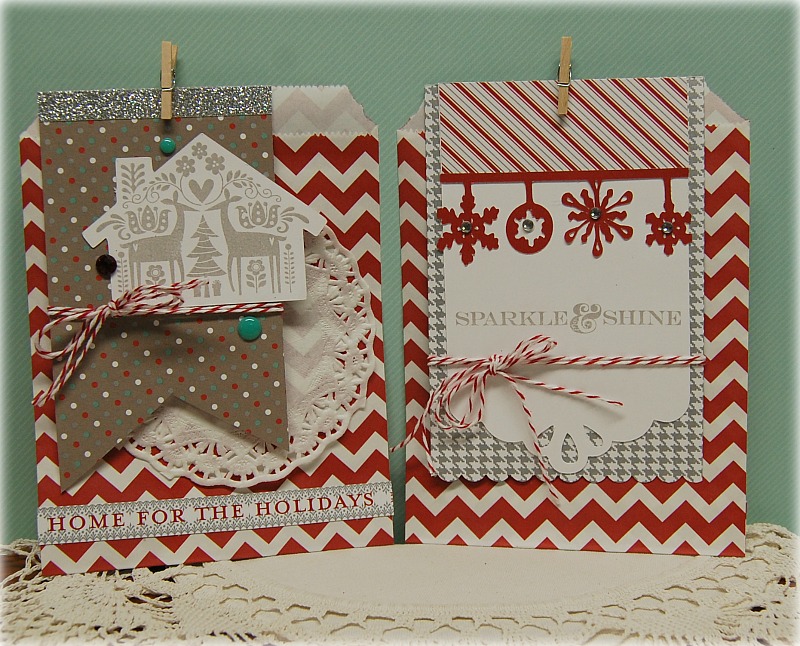 From My Bungalow: Ruby Red Gift Bags