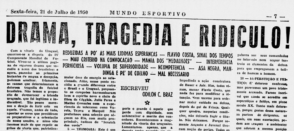 Il Maracanzo, la partita più famosa della storia del calcio