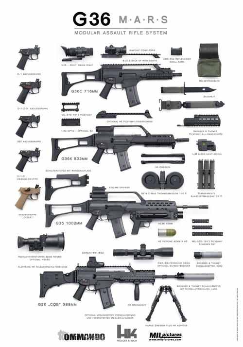 GUN P0RN: Heckler and Koch HK G36 Modular Rifle System