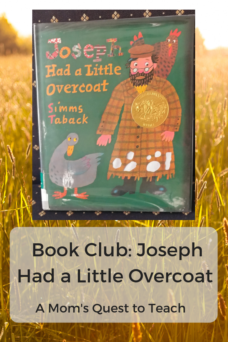 Joseph had a little overcoat book - cswes