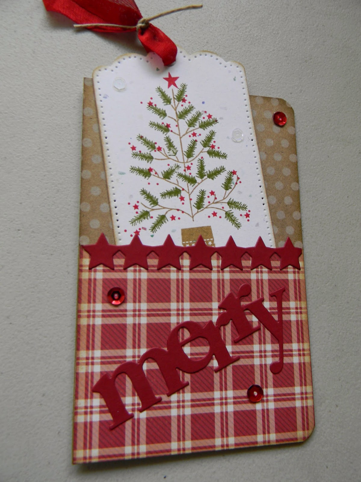 Marcia's Stampin' Pad: Christmas Pocket Card