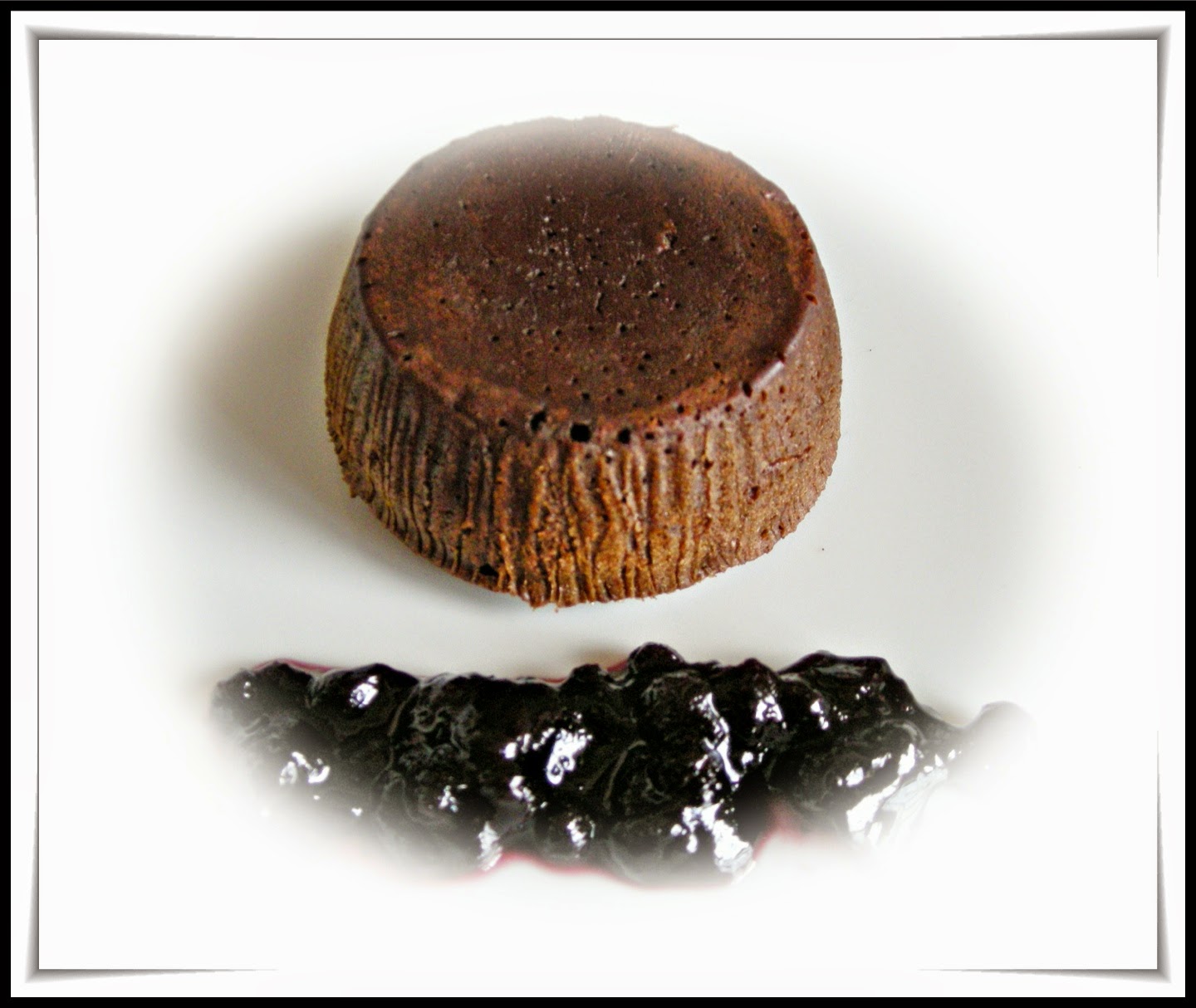 somnisdexocolata: Coulant con coulis de arándanos