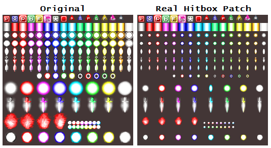 Moriya Shrine: Touhou 06 EoSD: Retexture Pack 0.3 + Hitbox Patch 0.1 + Real Hitbox Patch en español