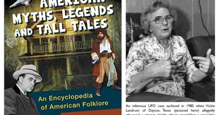 Blue Blurry Lines: Cash-Landrum UFO case in American Myths, Legends ...