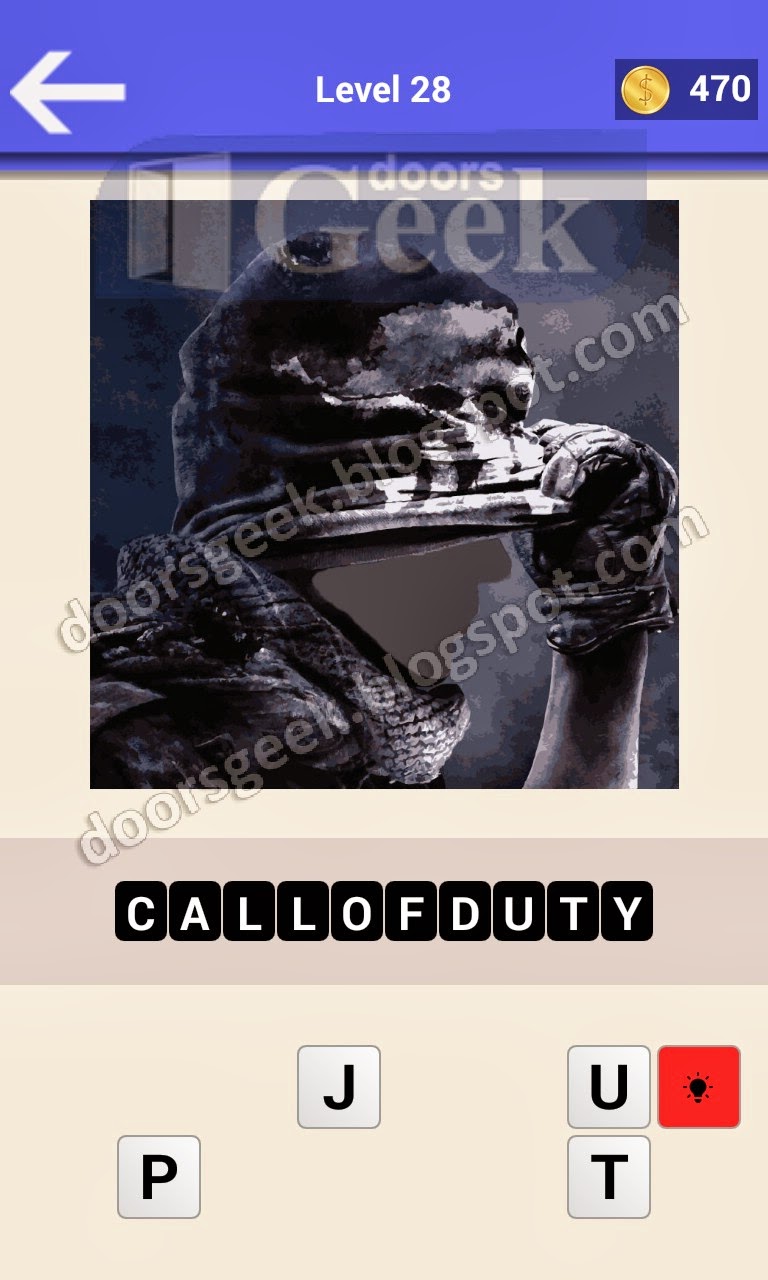 Guess the Game Quiz - Level 28 ~ Doors Geek