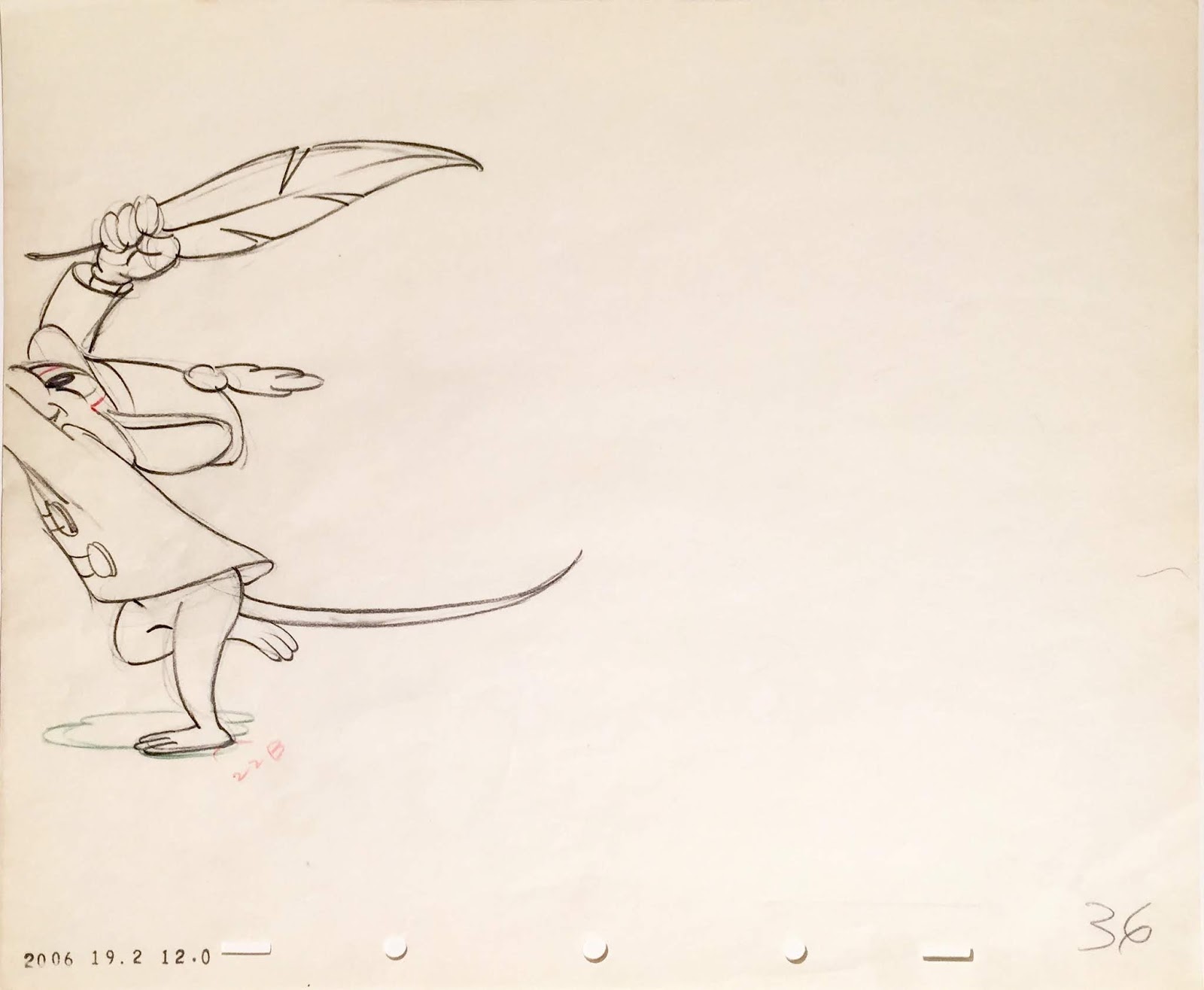 Animation Collection: Original Production Animation Drawings of Timothy ...