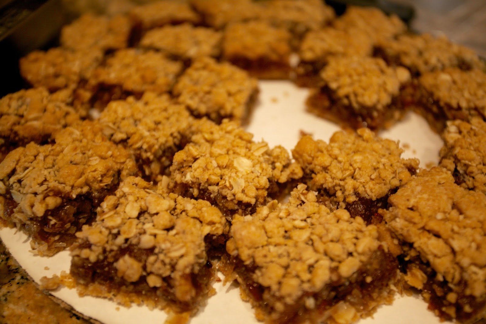 Old Fashioned Date and Nut Bars