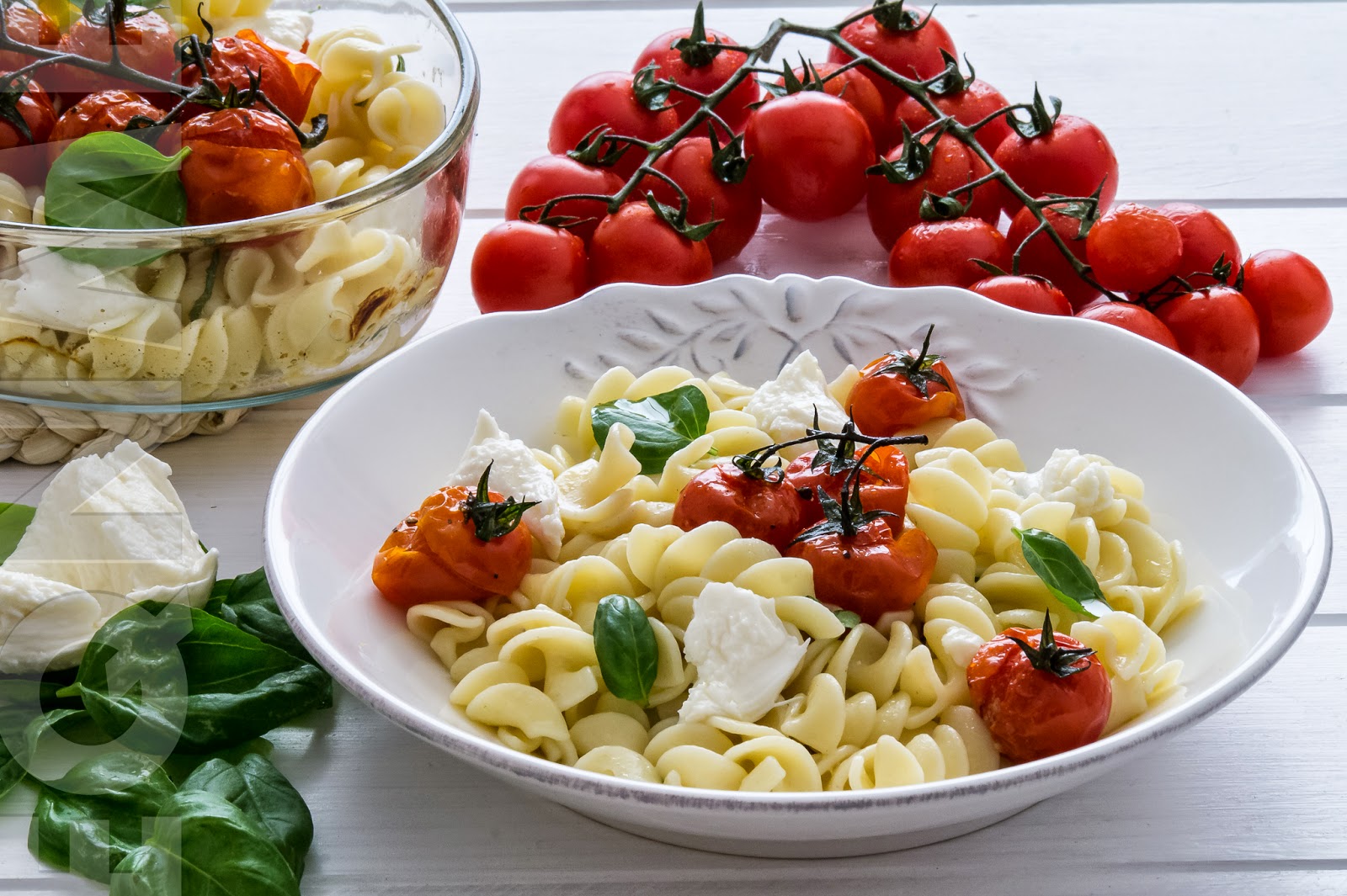 El que no mata, engreixa: Fusilli Caprese