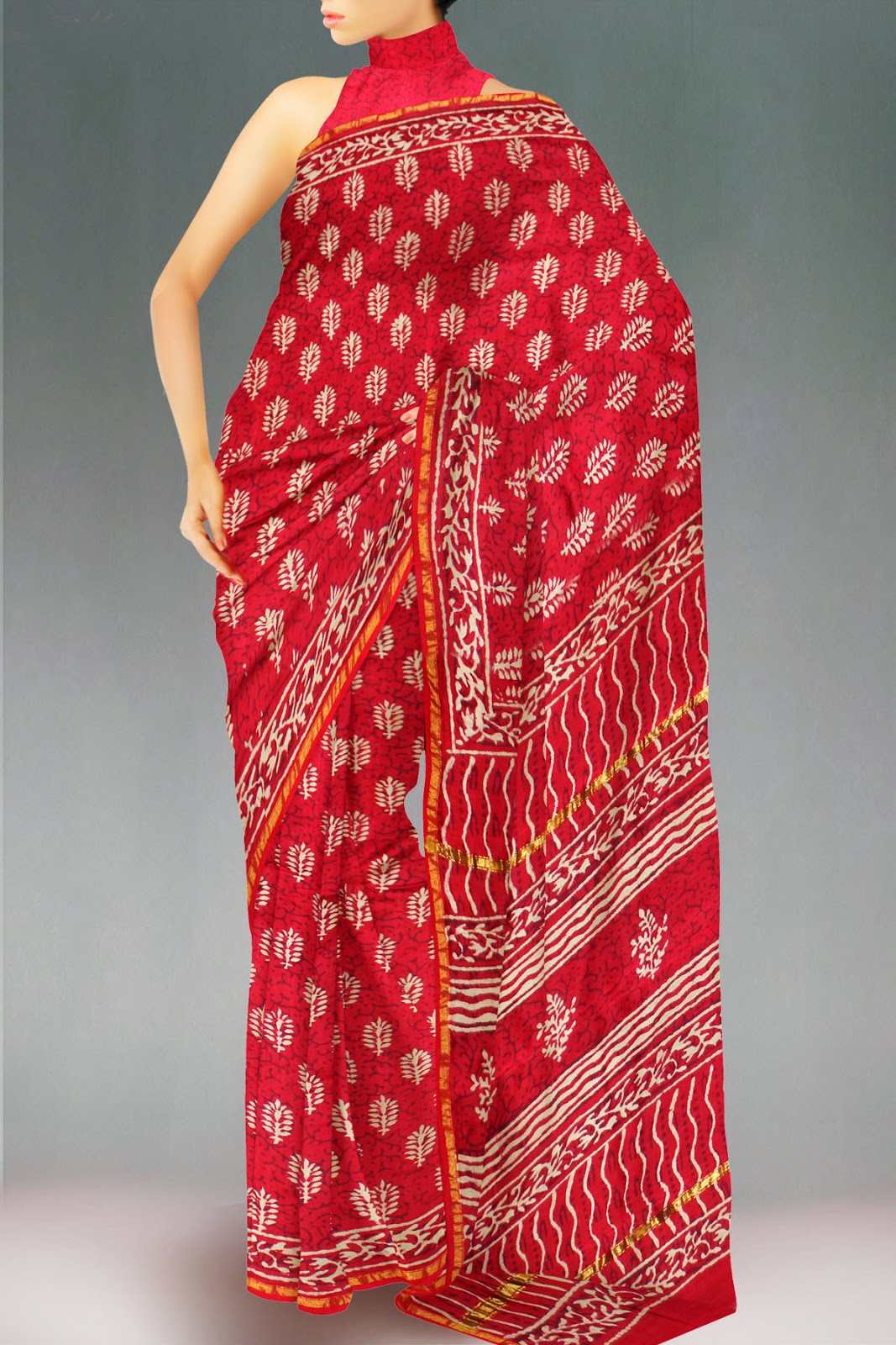 Indian trendy Fashionz for women: The new charm of the fusion Chanderi ...