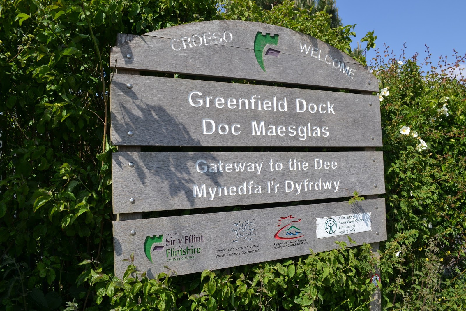 Exploring North Wales: Greenfield Dock - place for a potter on the ...