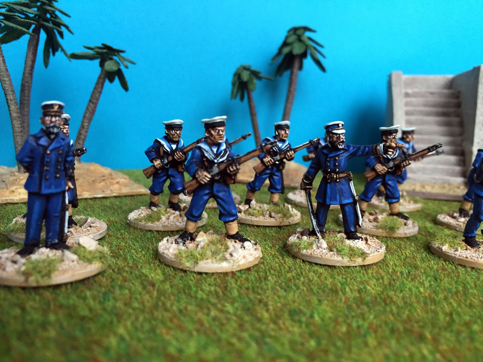 The Queens Shilling : 28mm Copplestone Victorian British Sailors