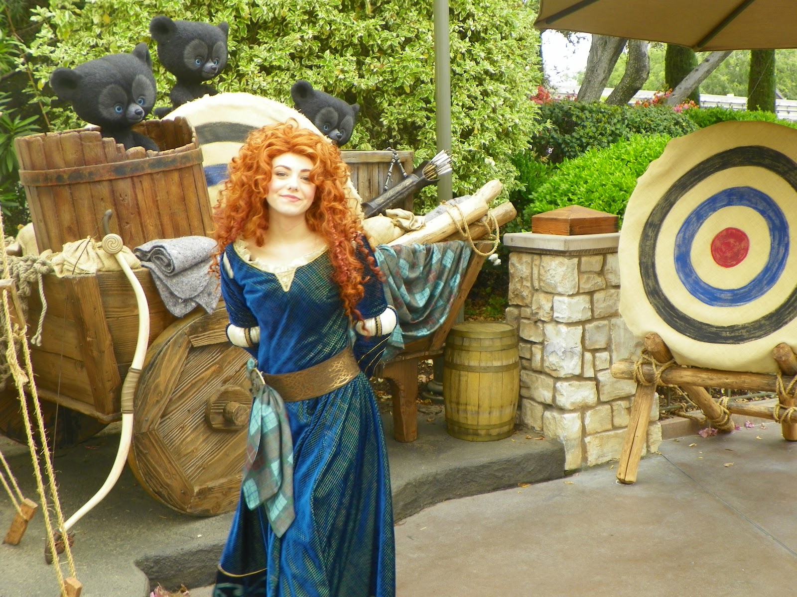 Pixie Pranks and Disney Fun: Meet Merida at Disneyland!