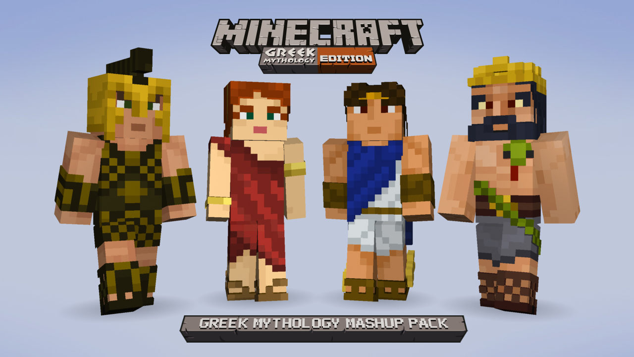 Nova DLC 'Greek Mythology Mash-up Pack' é lançada para Minecraft na XBL ...