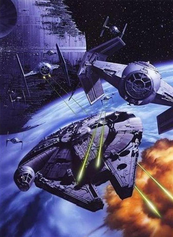 CINE - STAR WARS - HALCÓN MILENARIO