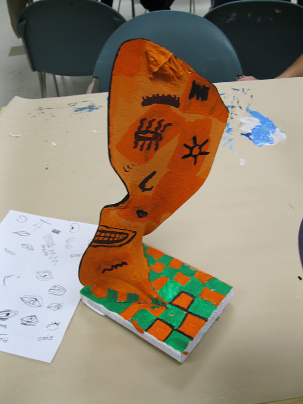 The Art Room at The Falcon Academy of Creative Arts: 6th grade art