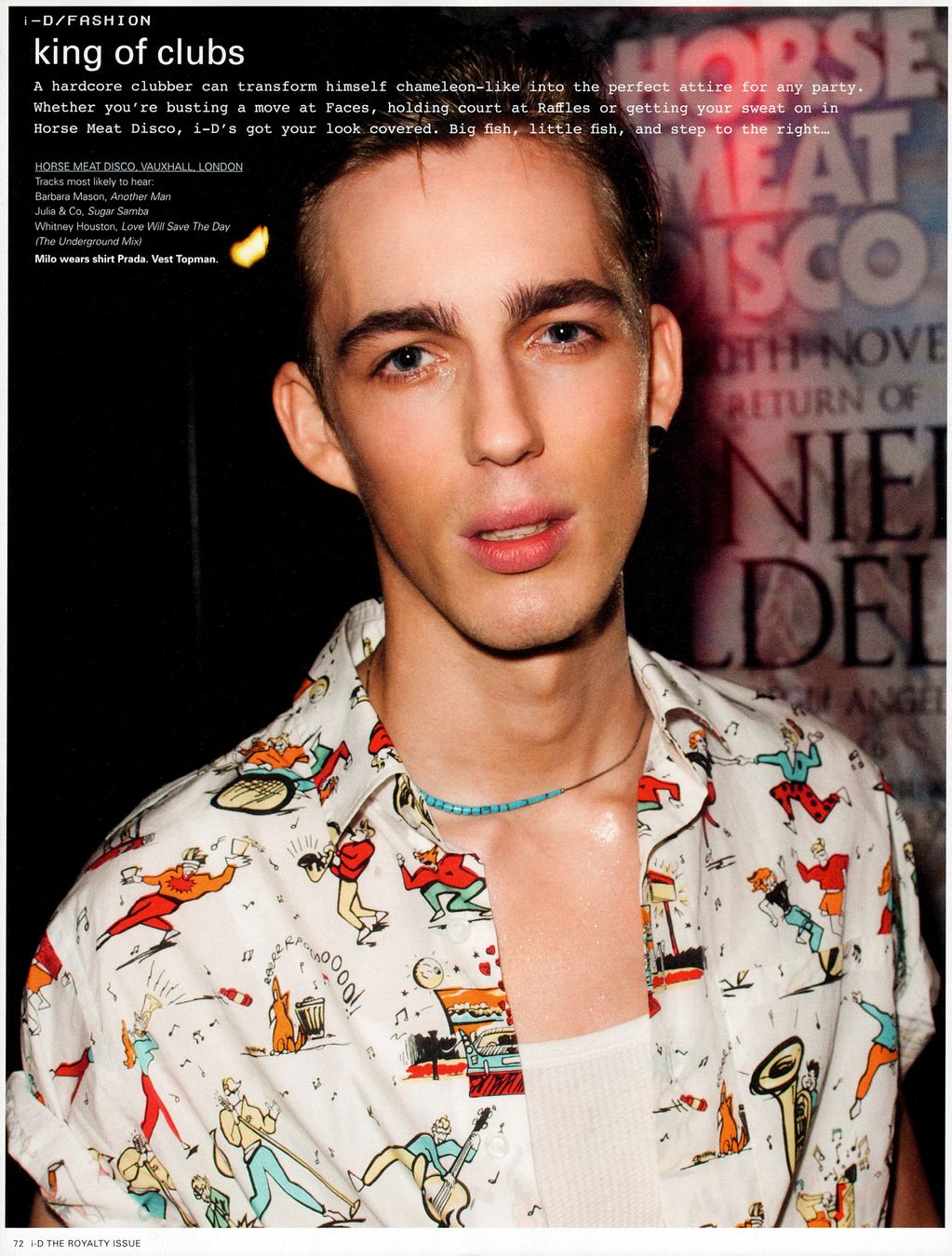 I Want Fashion... And Prozac!: "King of Clubs" features Milo Spijkers ...