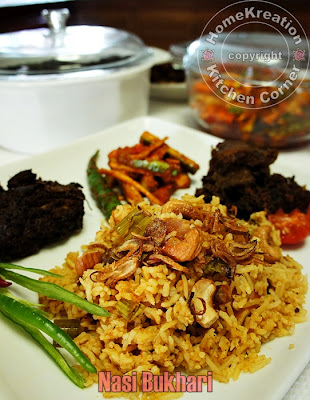 HomeKreation - Kitchen Corner: Nasi Bukhari