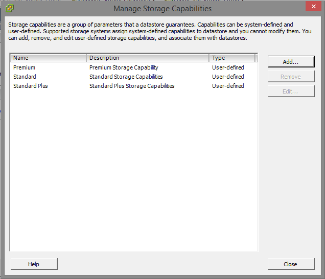 VMware Profile Driven Storage Configuration | TechCrumble