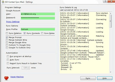 Go Contact Sync Mod - Sincroniza tus contactos de Outlook con Gmail y ...