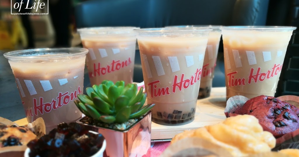 Tim Hortons: Milk Tea and Customized Sandwich! - Patches of Life
