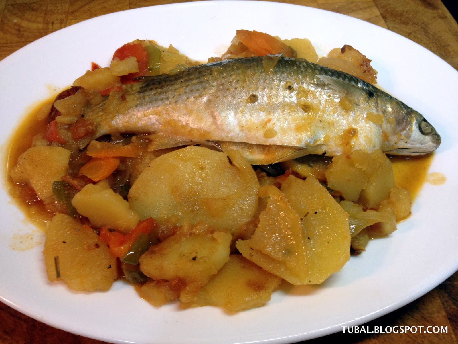 TUBAL: ALBURES O LISAS EN TARTERA