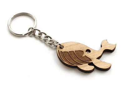 Sustainable Eco Friendly Laser Cut Wood Keychains and Charms by ...