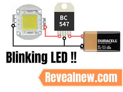 Simple LED Blinking Circuit - RevealNew