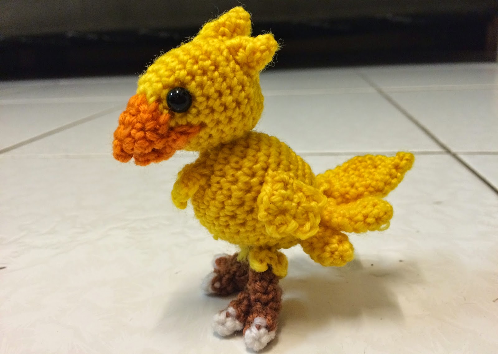 Drunk with Caffeine: Amigurumi Pattern | Chocobo from Final Fantasy