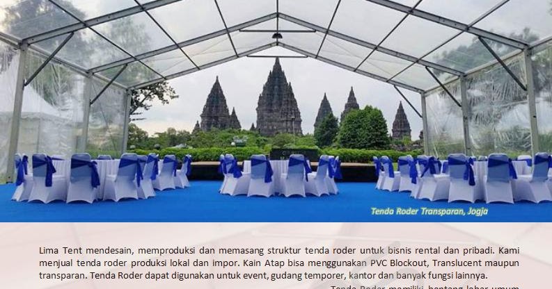 Brosur Tenda Roder Lokal Impor - LIMA - Jual Tenda Membrane, Gudang ...