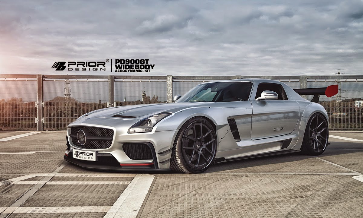 ONE BY NEWS: SLS AMG GT3 PD900GT Widebody Aerodynamic Kit