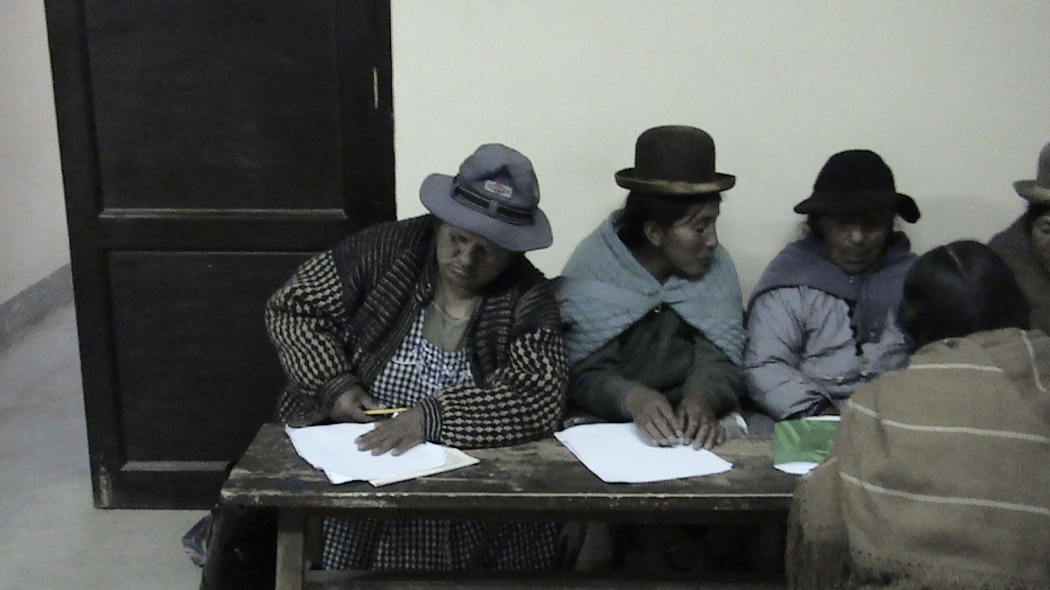 OTRAƎDUCACION: Bolivia: Una clase de alfabetización en español ...