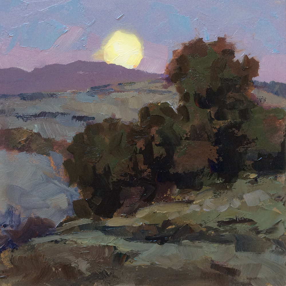 TOM BROWN FINE ART: FULL MOON RISING by TOM BROWN