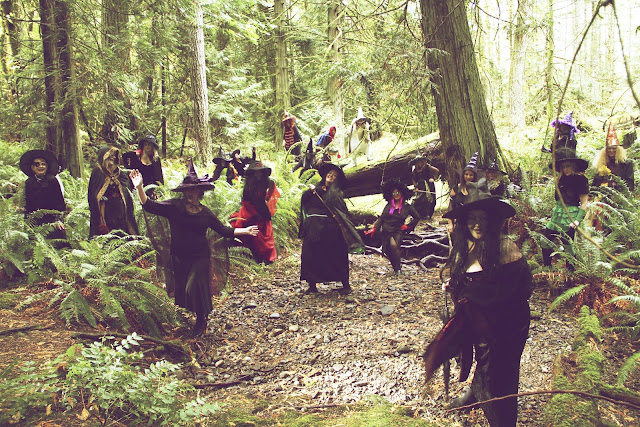 Witches in the Woods by Lisarey Photography: Gabriola Witch Project