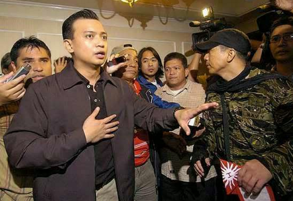 Trillanes was a coward military who avoided combat: "Puro daldal lang ...