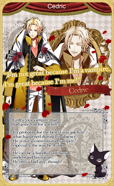 Whimsy Nimsy: Shall we Date?: Blood in Roses + || Cedric Walkthrough