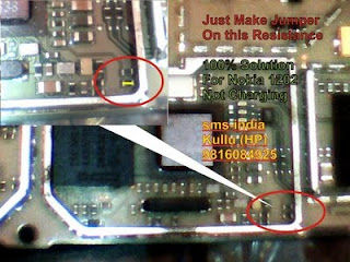 Mobiles: nokia 1208,1209 not charging solution new
