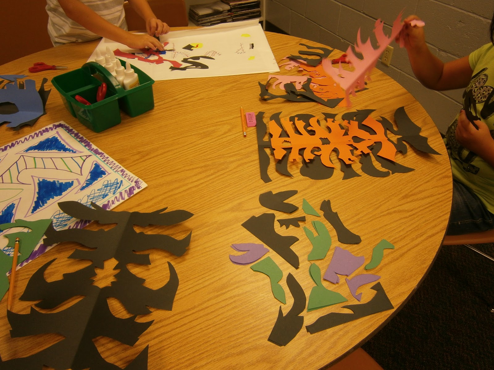 Miss Arty Pants: Cut Paper Symmetry