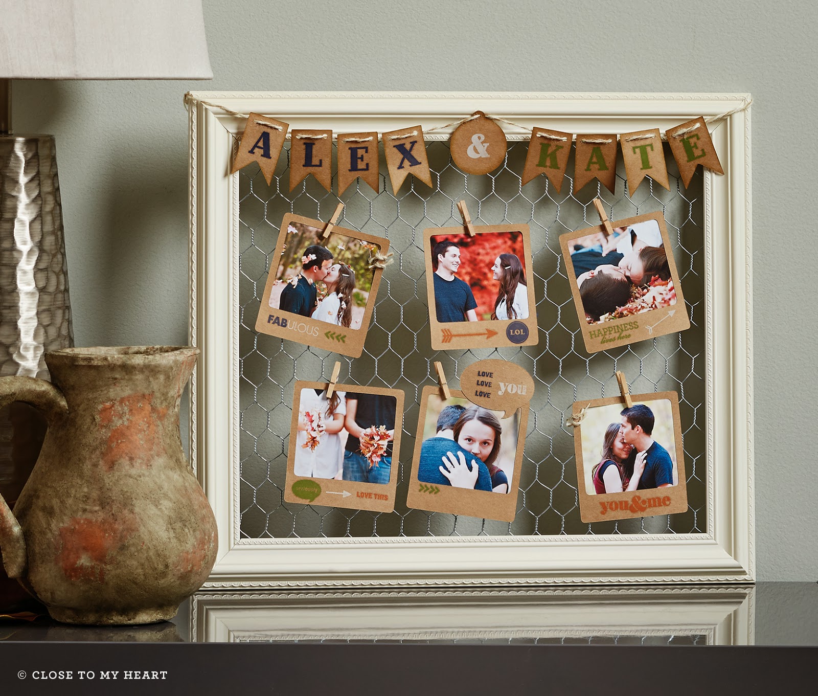 Flaunt Your Creativity: December Workshop - Designed Decor Frame