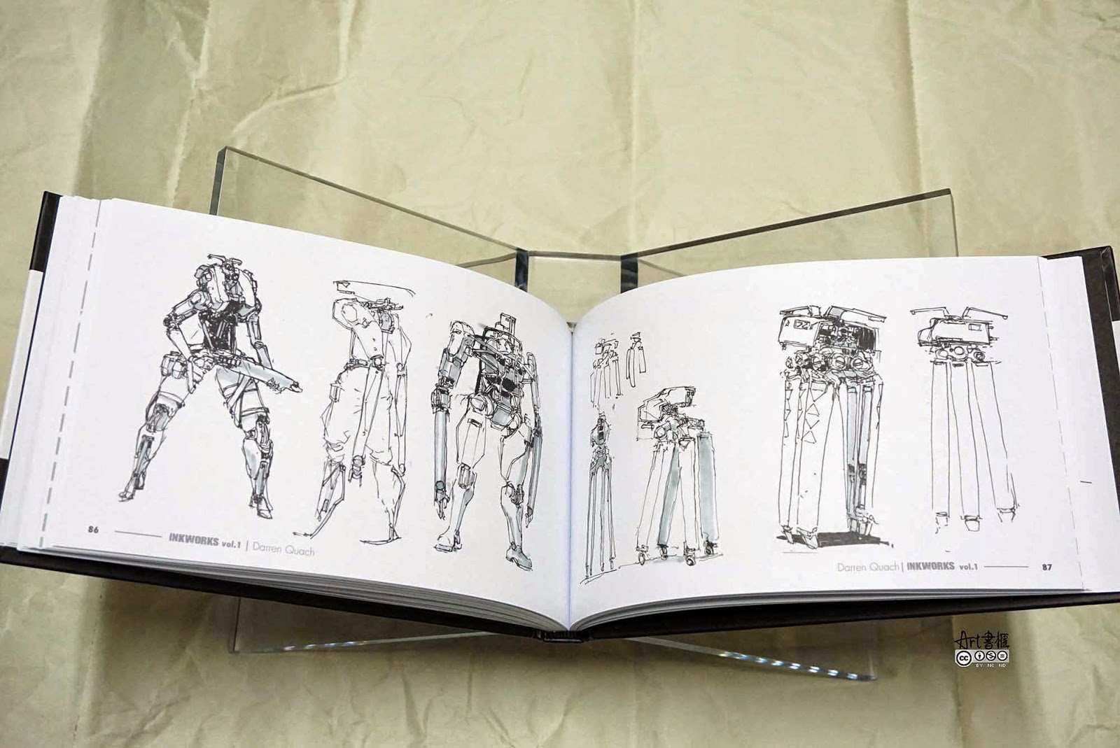 ART書櫃 Book Review: 電玩美術設計師Darren Quach的創作手札 / Inkworks: Darren Quach ...