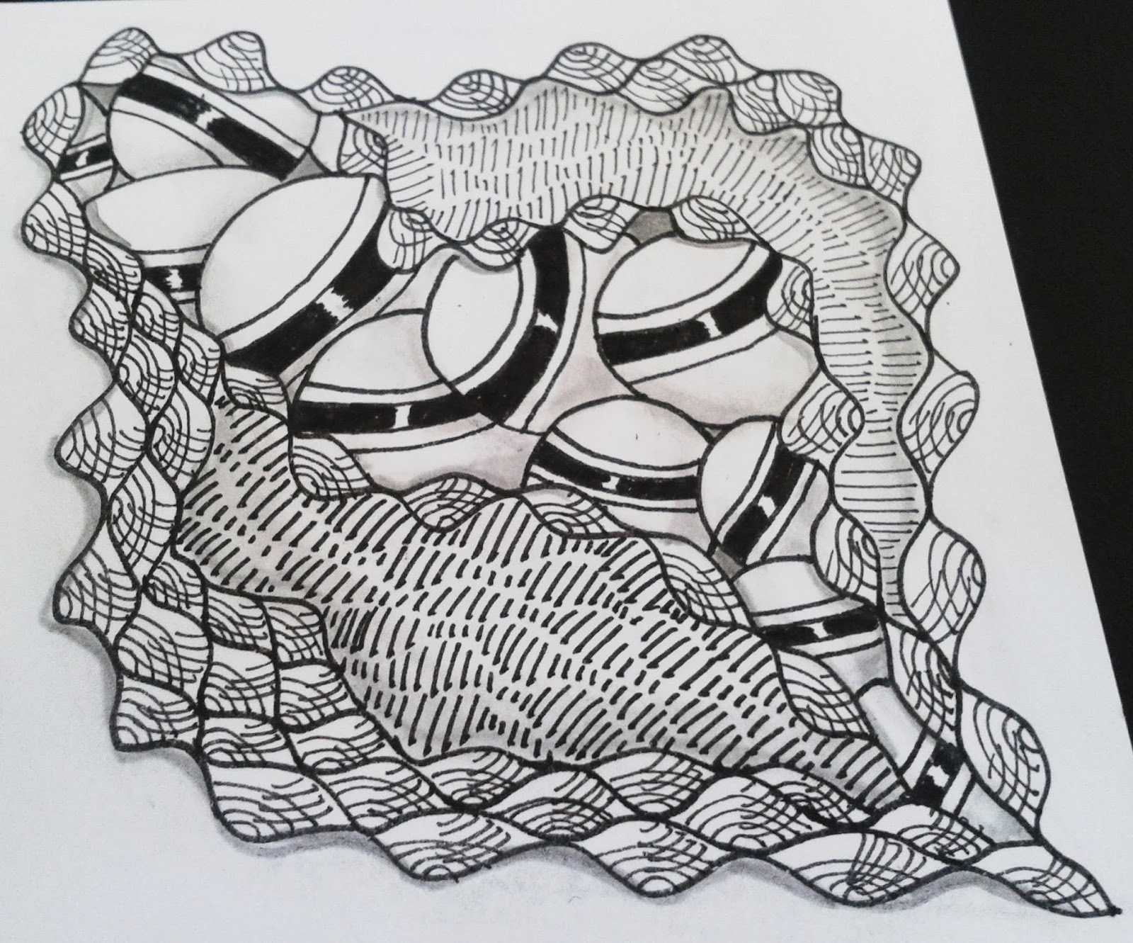 Tickled To Tangle: October 2013