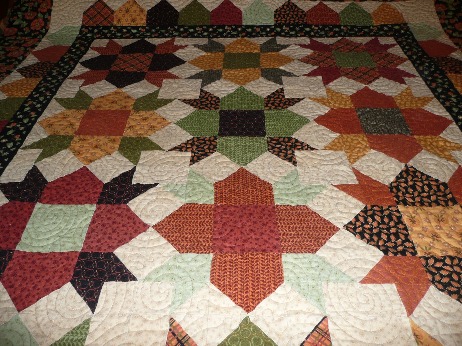 Acorn Ridge Quilting: Delores's Briar Patch Quilt